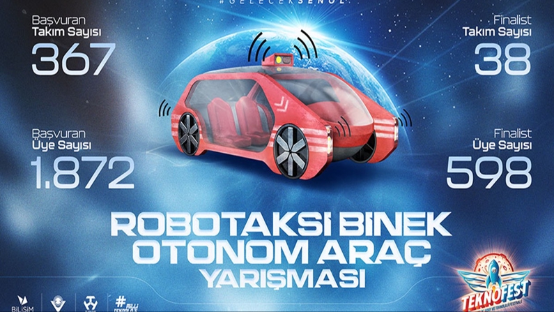 TEKNOFEST Robotaksi yarışması başladı